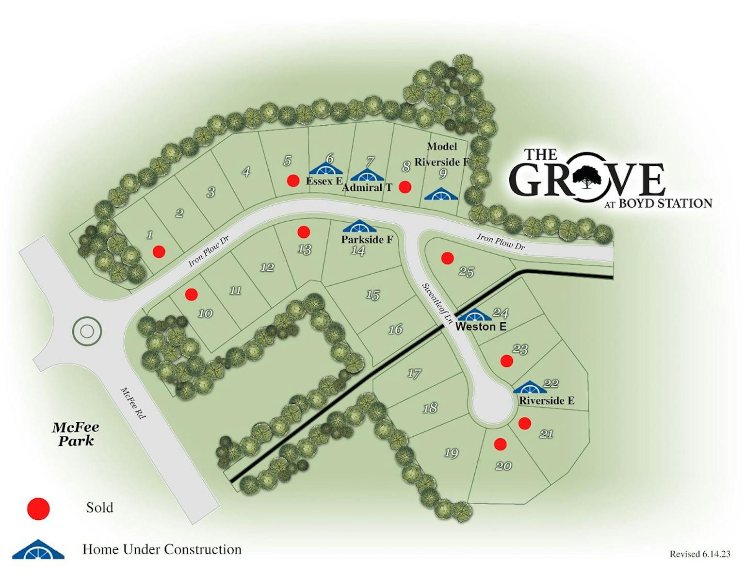 The Grove at Boyd Station Community | Saddlebrook Properties